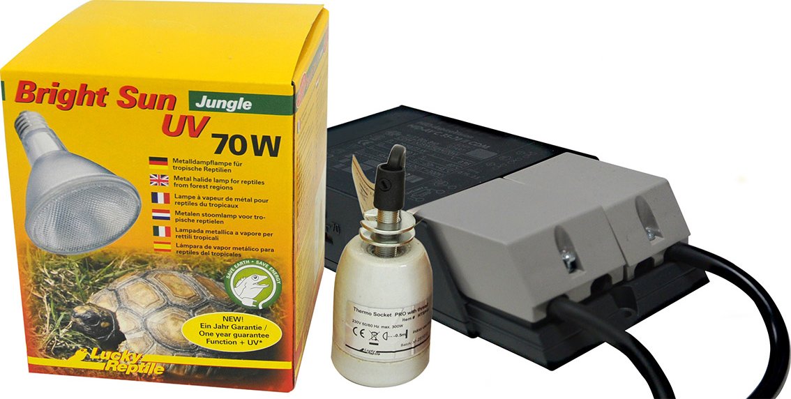 Lucky Reptile Bright Sun UV Jungle komplet 70 W od 3 299 Kč - Zbozi.cz