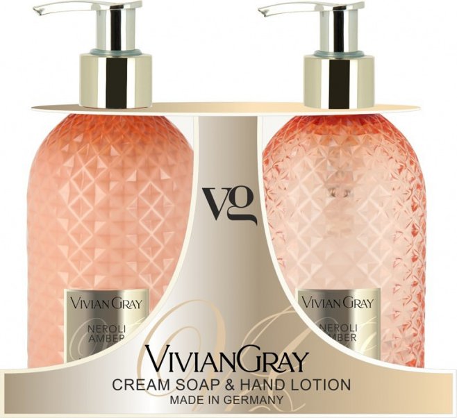 VIVIAN GRAY Neroli&Amber Cream Soap&Hand Lotion od 214 Kč - Zbozi.cz