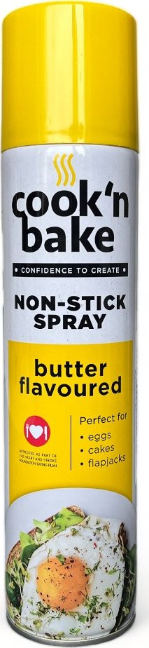 Cook´n bake máslový olej ve spreji 300 ml - Zbozi.cz