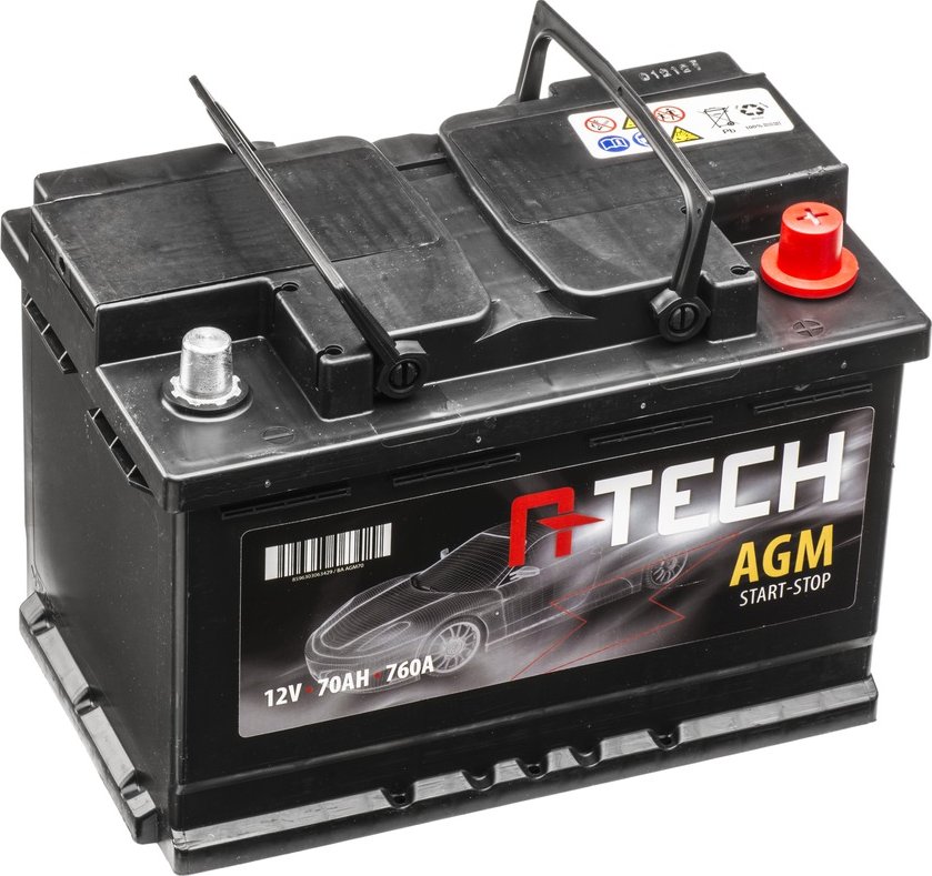 A-Tech BA AGM70 12V 70Ah 760A od 3 051 Kč - Zbozi.cz