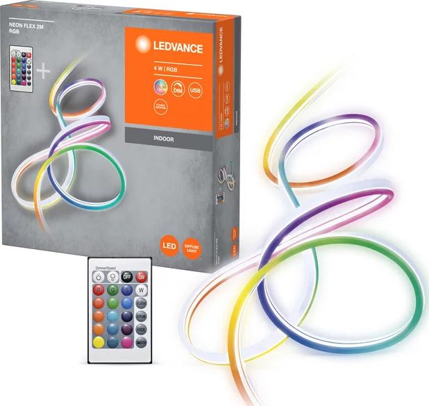 LEDVANCE Neon Flex 5V RGB 2,1 m od 499 Kč - Zbozi.cz