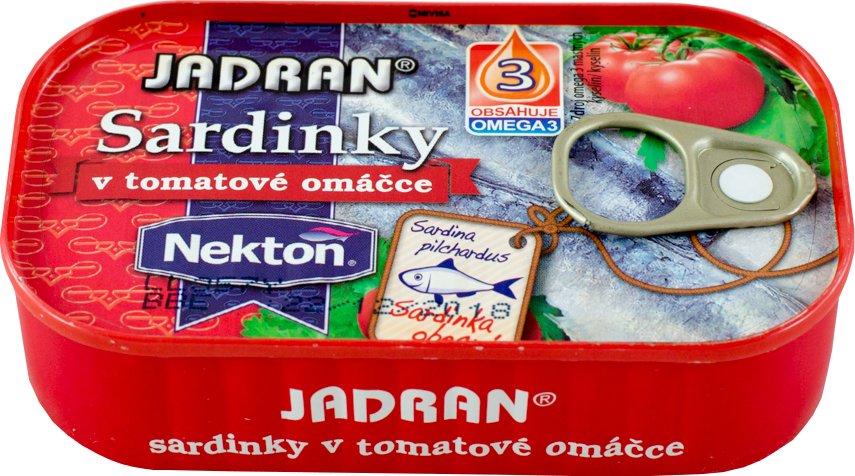 Nekton Jadran sardinky v tomatové omáčce 125 g od 29 Kč - Zbozi.cz