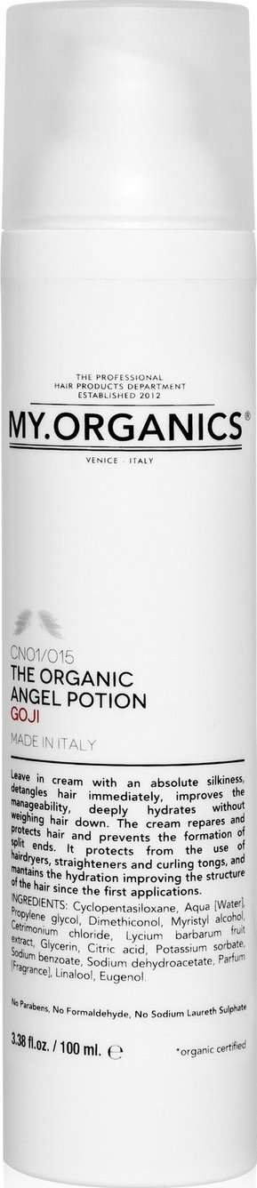 My.Organics The Organic Angel Potion Goji bezoplachový regenerační krém ...