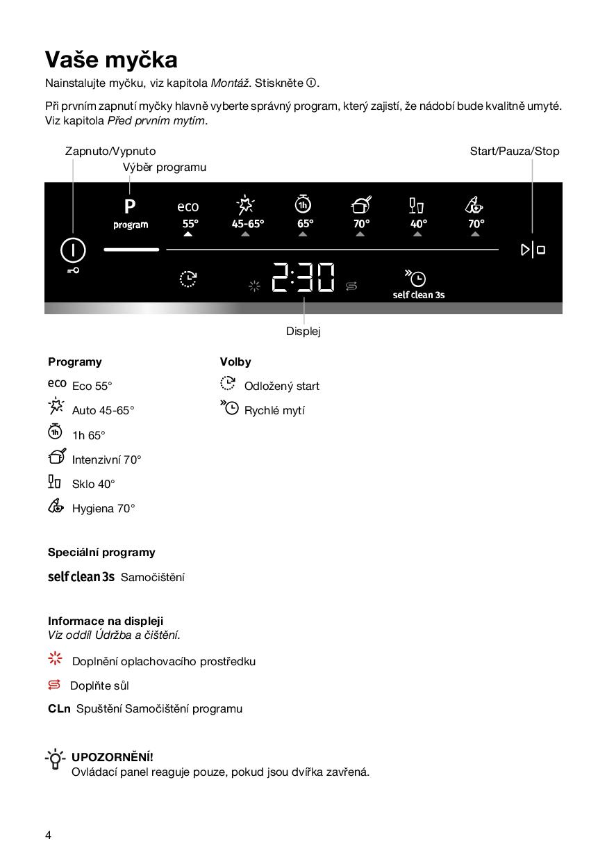 Návod k použití Gorenje GS643D60X - Zbozi.cz