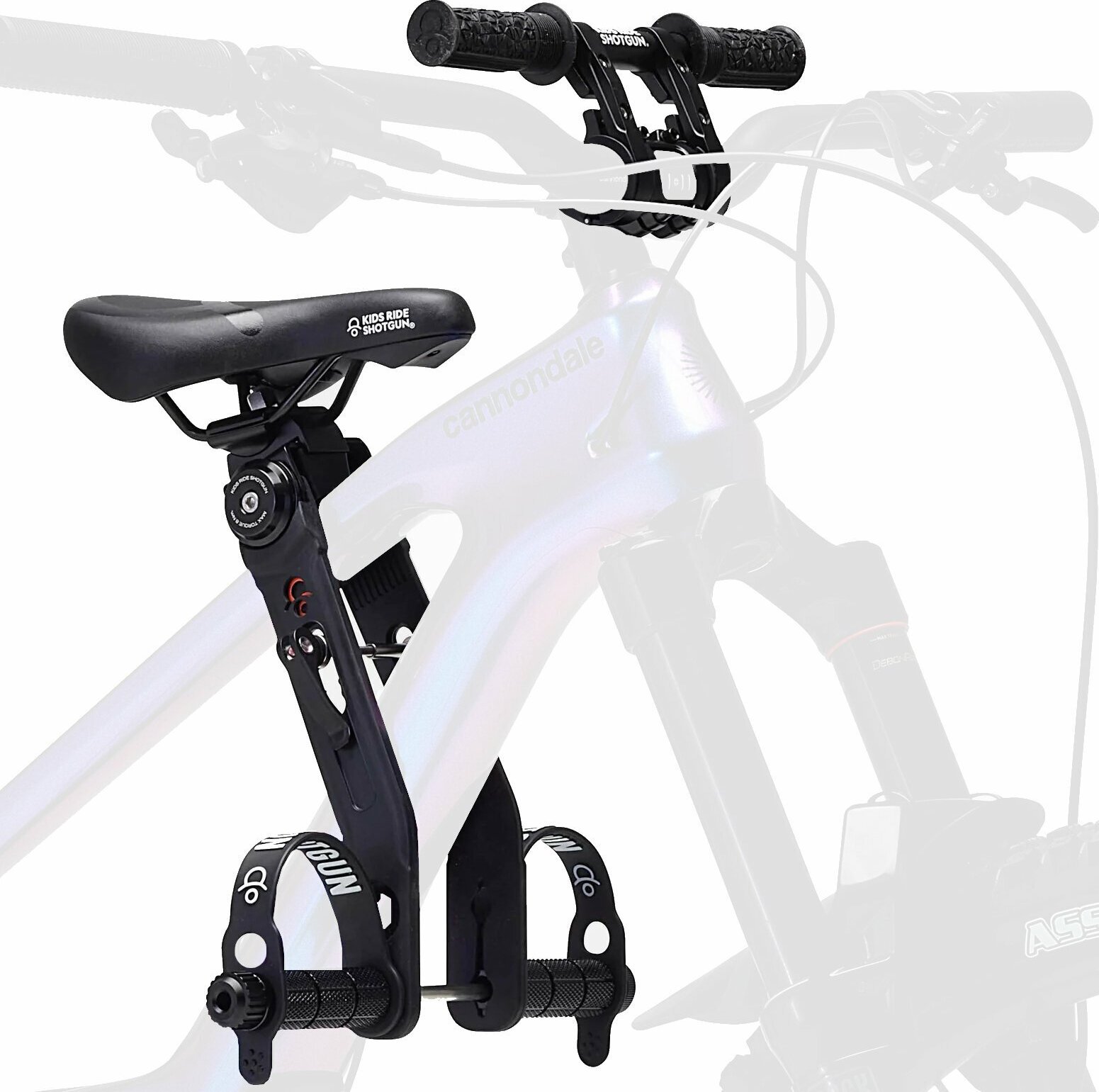 Recenze Shotgun 2.0 Combo sedačka na rám + řídítka černá - Zbozi.cz