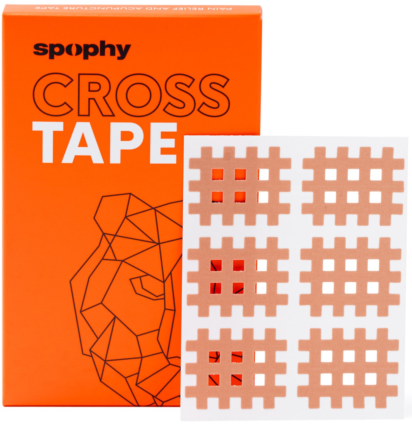 Spophy Cross Tape typ A 180 ks 2,1 x 2,7 cm béžové od 314 Kč - Zbozi.cz