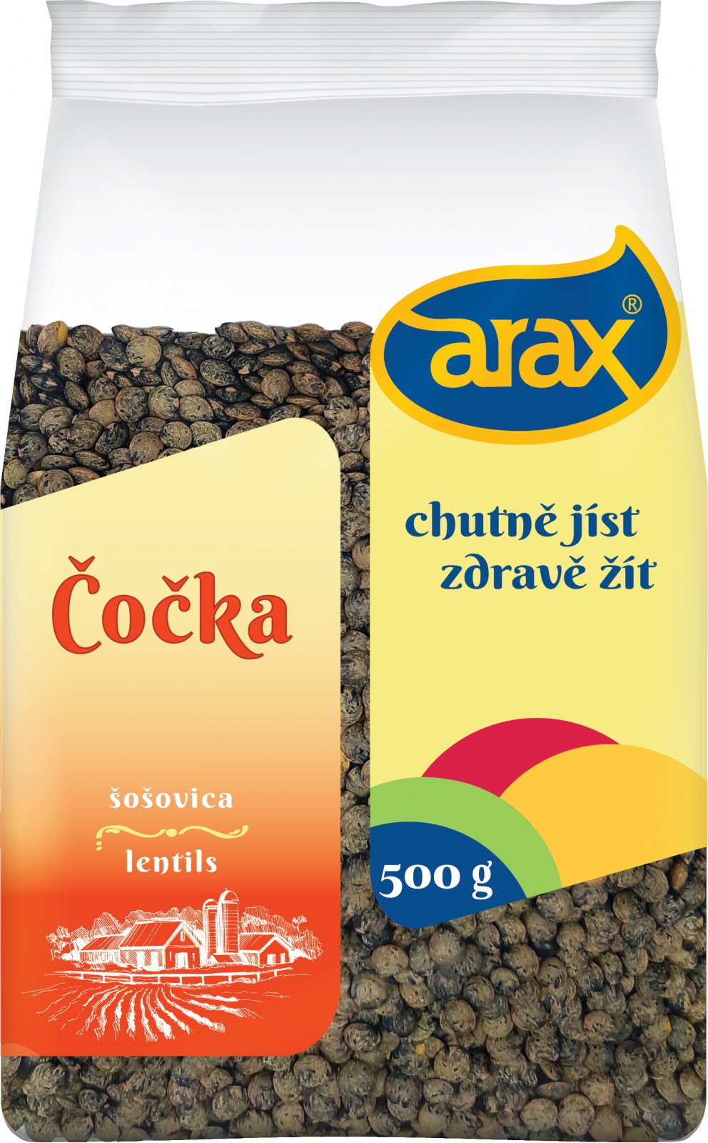 ARAX Čočka francouzská 500 g od 38 Kč - Zbozi.cz
