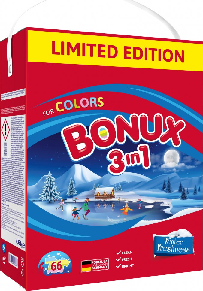 Bonux Color Winter Freshness 4,95 kg - Zbozi.cz