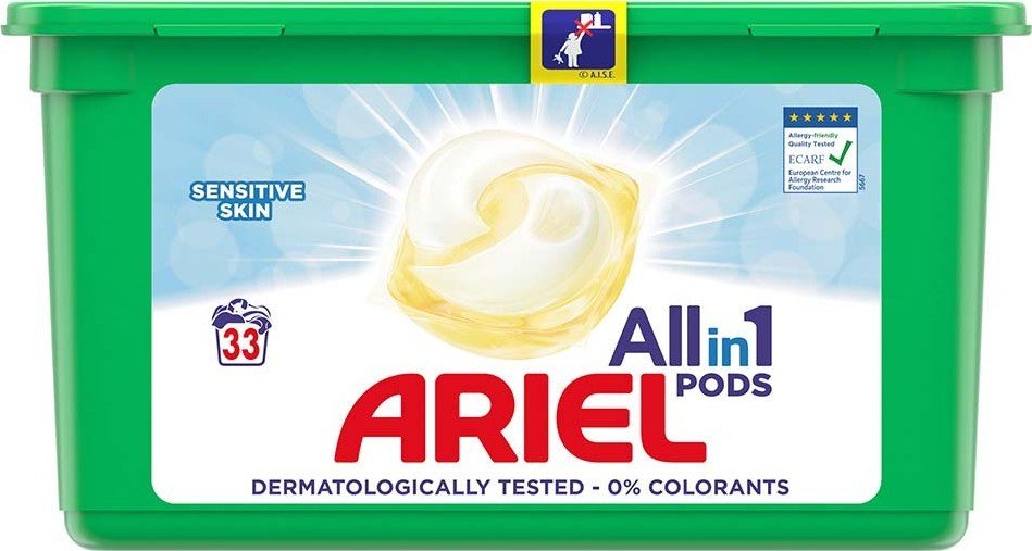 Ariel Sensitive Skin All in 1 Pods - Zbozi.cz