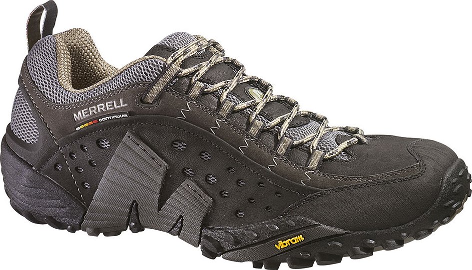 Merrell J73703 Intercept Smooth Black - Zbozi.cz