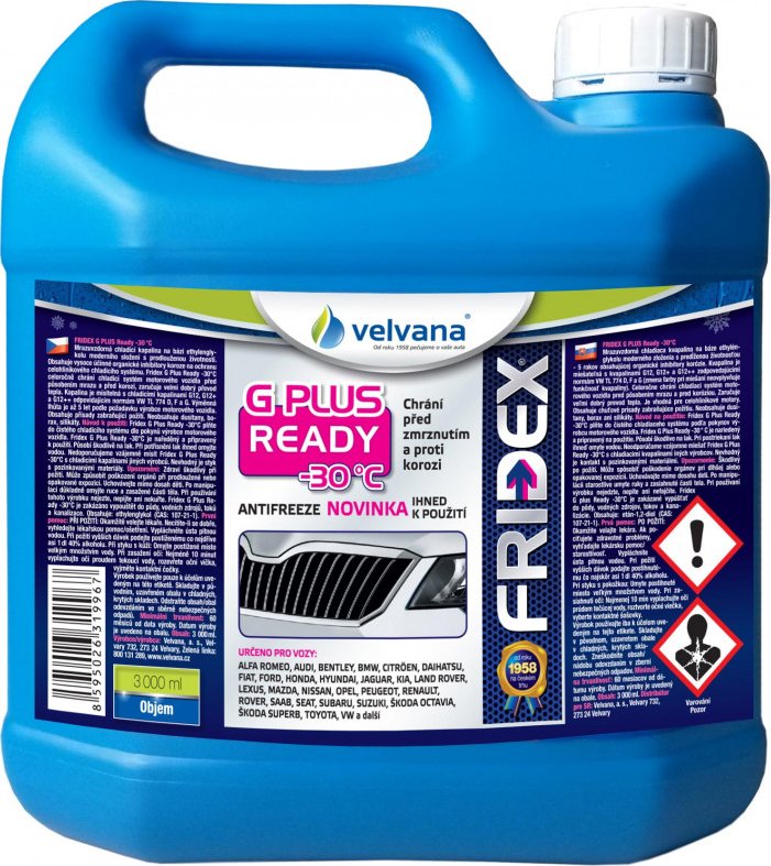 Velvana Fridex G Plus Ready 3 l od 195 Kč - Zbozi.cz