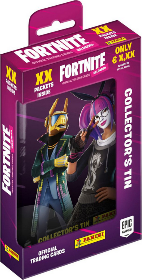 Panini Fortnite TCG Reloaded Collector's Tin od 255 Kč - Zbozi.cz