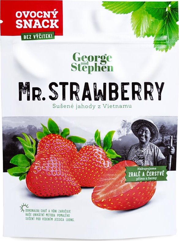 George and Stephen Mr. Strawberry 40 g od 49 Kč - Zbozi.cz