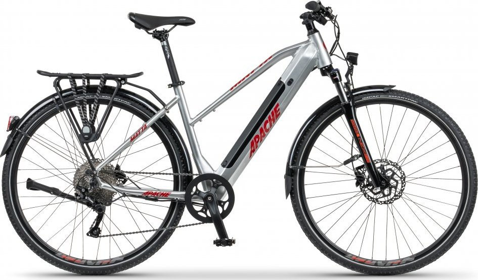 Apache Matta tour E5 13 Ah 28" stříbrné 2021 18" - Zbozi.cz