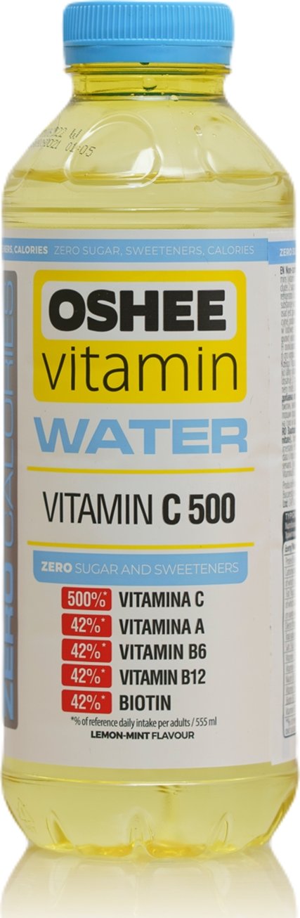 Oshee Vitamin Water 555 ml Lemon Mint od 25 Kč - Zbozi.cz