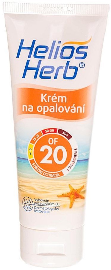 Helios Herb Krém na opalování SPF20 75 ml od 69 Kč - Zbozi.cz