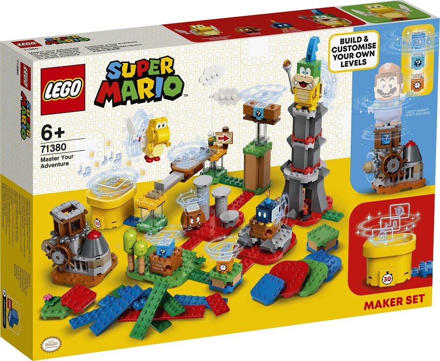 LEGO Super Mario 71380 Set pro tvůrce mistrovská dobrodružství od 989 ...
