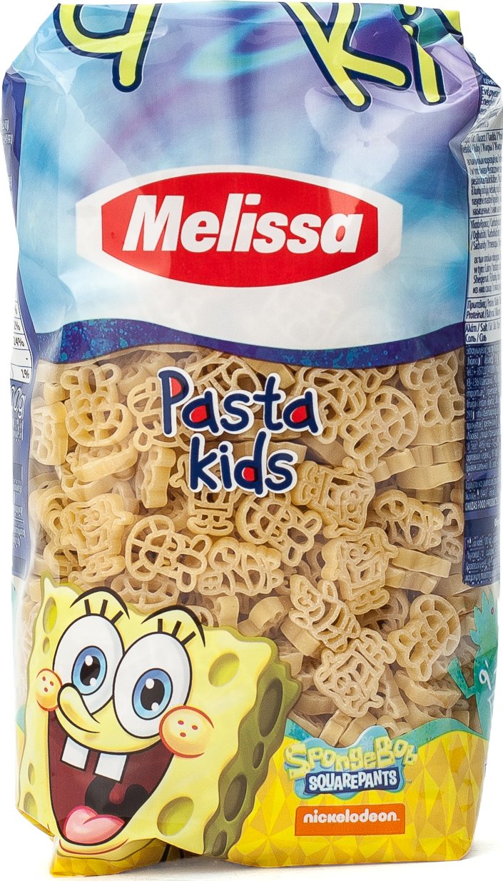 Melissa Pasta Kids SpongeBob 500 g od 45 Kč - Zbozi.cz