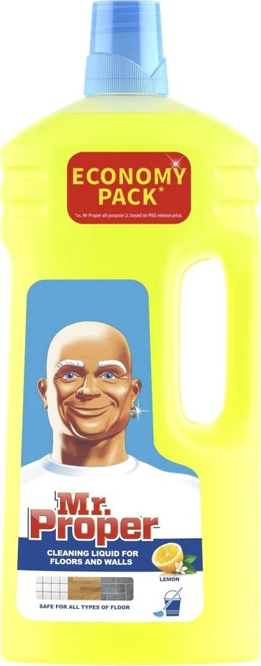 Mr.Proper Cleaning Liquid for Floors and Walls Lemon 2 l - Zbozi.cz