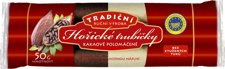 Strix Hořice Hořické trubičky kakaové polomáčené 50 g od 15 Kč - Zbozi.cz