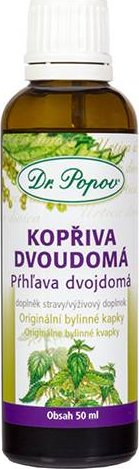 Dr. Popov Kopřiva dvoudomá 50 ml od 99 Kč - Zbozi.cz
