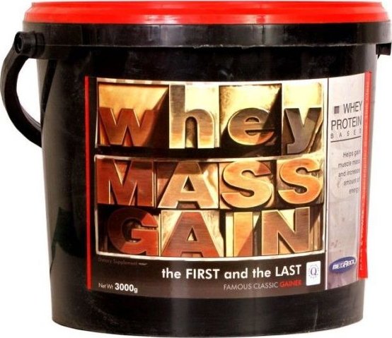 Megabol Whey Mass Gain 3000 g, karamel od 509 Kč - Zbozi.cz