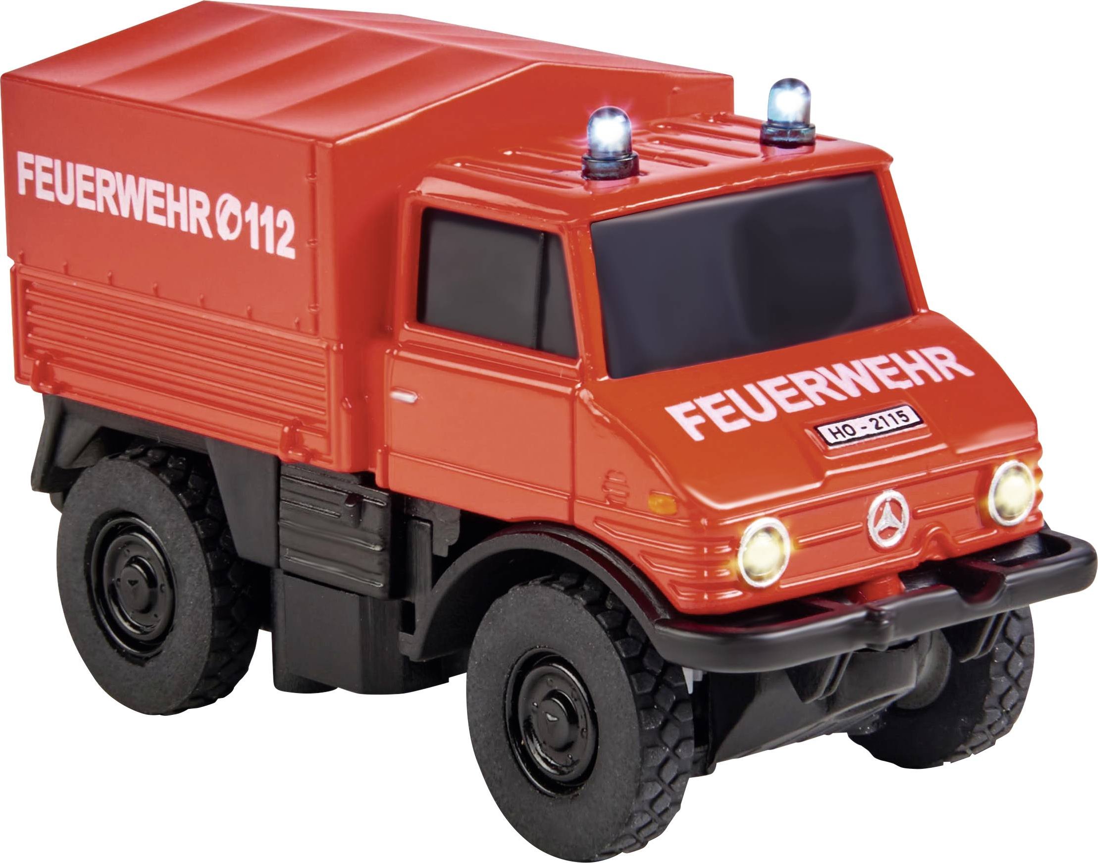 Carson Model Sport RC Mercedes-Benz Unimog U406 hasiči RTR 1:87 - Zbozi.cz