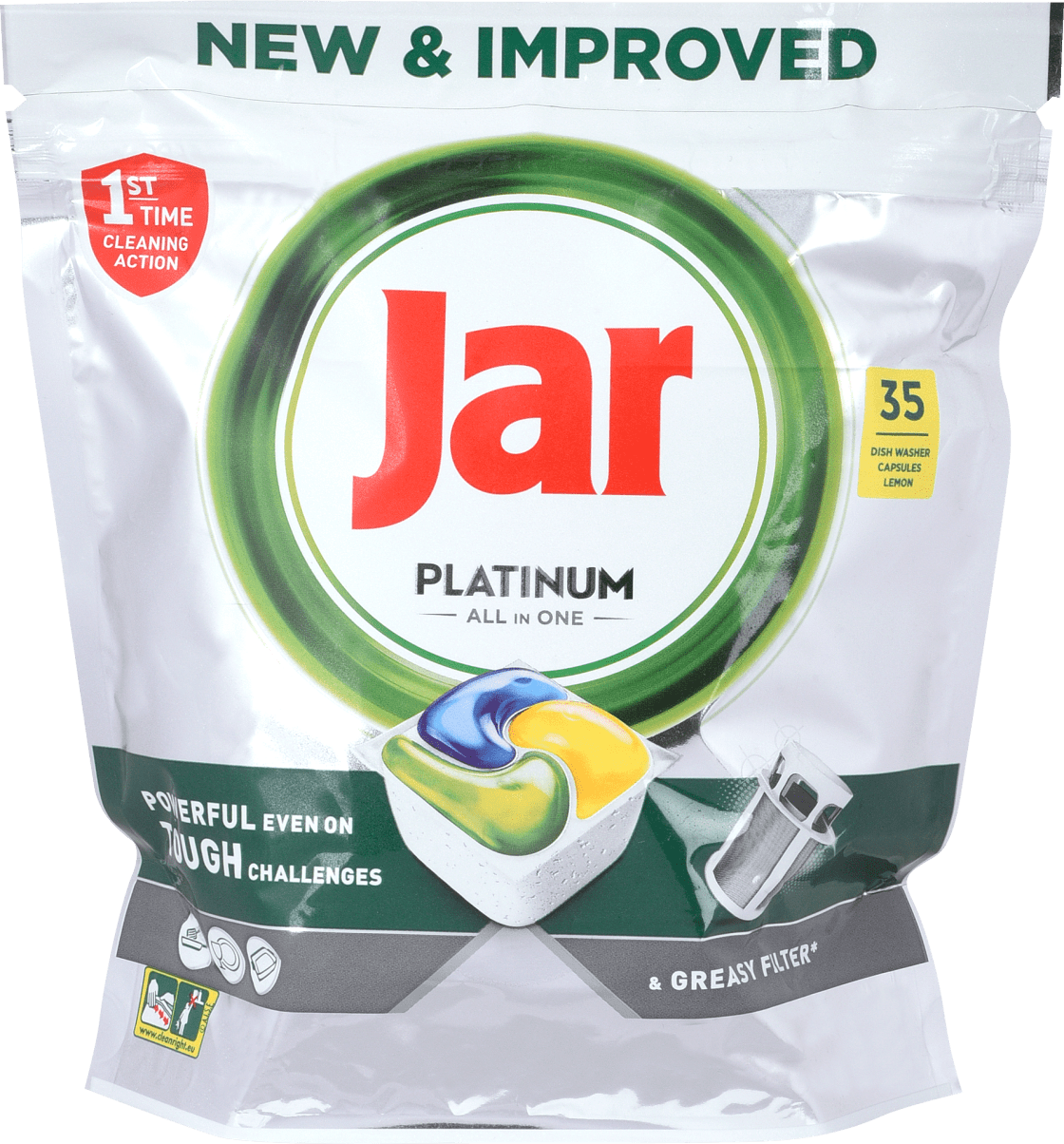 Jar Platinum All in One Lemon 35 ks od 195 Kč - Zbozi.cz