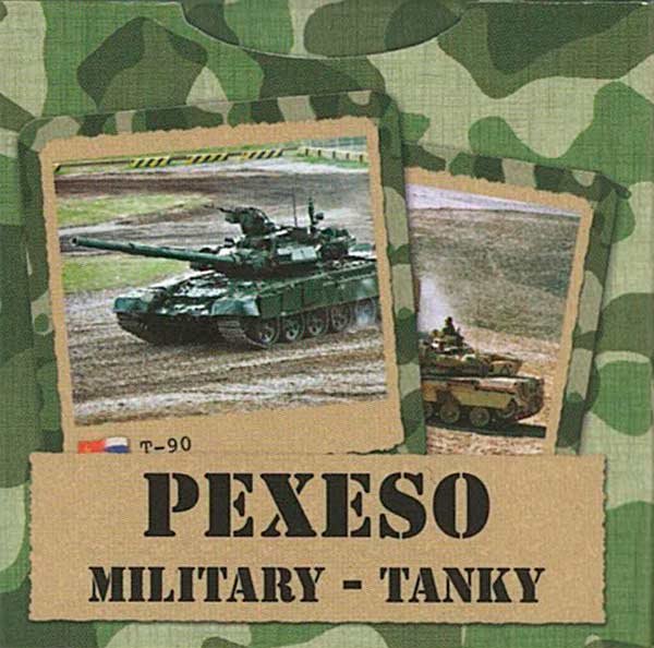Pexeso Military tanky - Zbozi.cz
