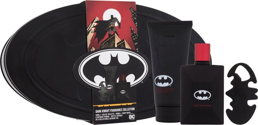 DC Comics Batman Dark Knight EDT 50 ml + sprchový gel 100 ml + otvírák ...