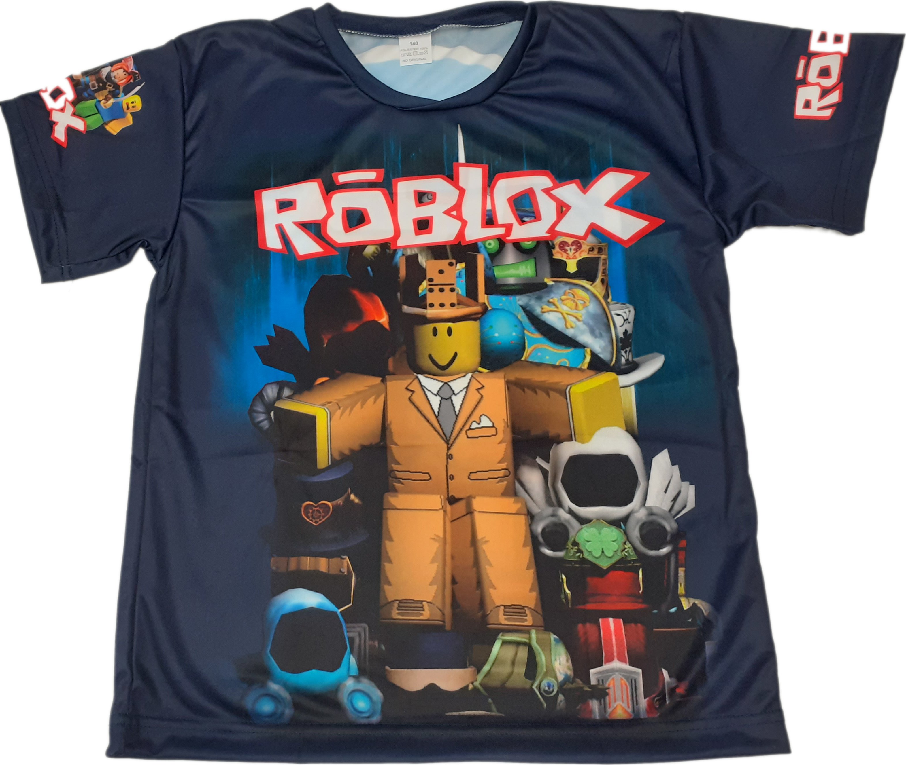 Dětské tričko Roblox tmavě modré 122 - Zbozi.cz