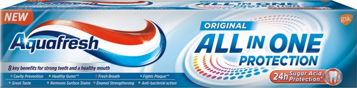 Aquafresh All in One Protection Original zubní pasta, 100 ml od 119 Kč ...