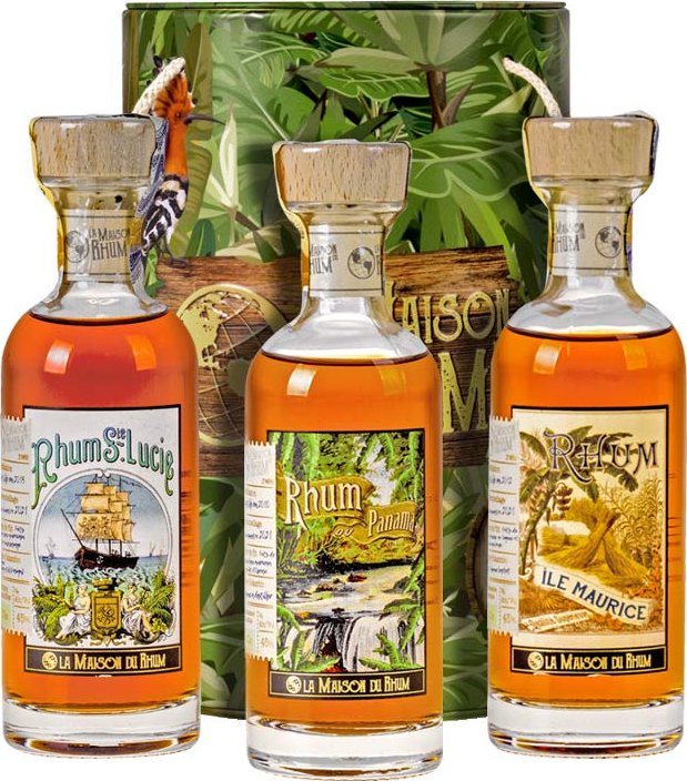 La Maison Du Rhum Mini Bucket 45 % 3x 0,2 l od 1 580 Kč - Zbozi.cz