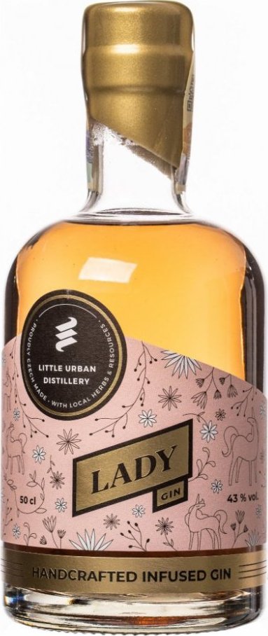Little Urban Distillery Lady Gin 43 % 0,5 l od 529 Kč - Zbozi.cz