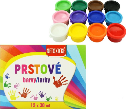 LUMA Barvy prstové 12x 30 ml od 83 Kč - Zbozi.cz