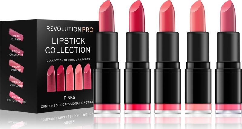 Makeup Revolution Revolution PRO Lipstick Collection 5x 3,2 g od 178 Kč ...