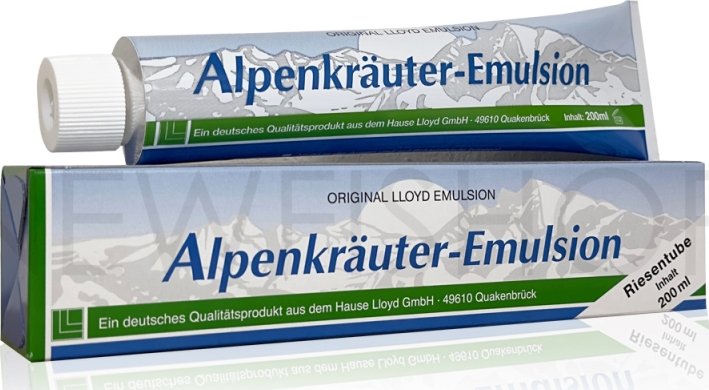Original Lloyd Alpenkräuter-Emulsion 200 ml od 85 Kč - Zbozi.cz