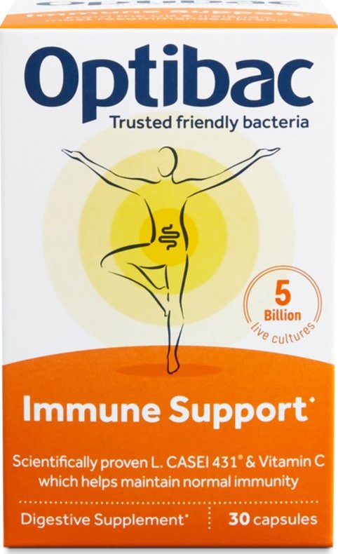 Optibac Immune Support probiotika pro obranný štít 30 cps. od 309 Kč ...