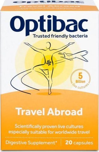 Optibac Travel Abroad 20 cps. od 345 Kč - Zbozi.cz