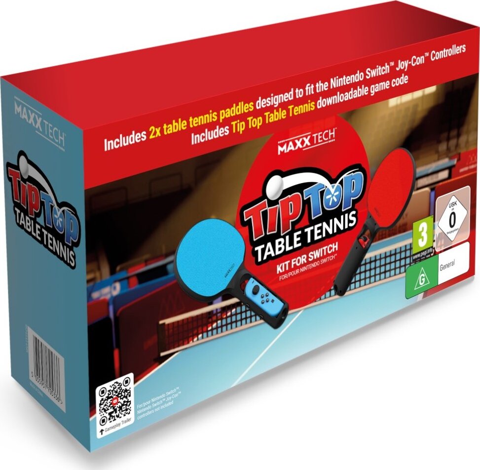Tip Top Table Tennis Kit for Nintendo Switch od 625 Kč - Zbozi.cz