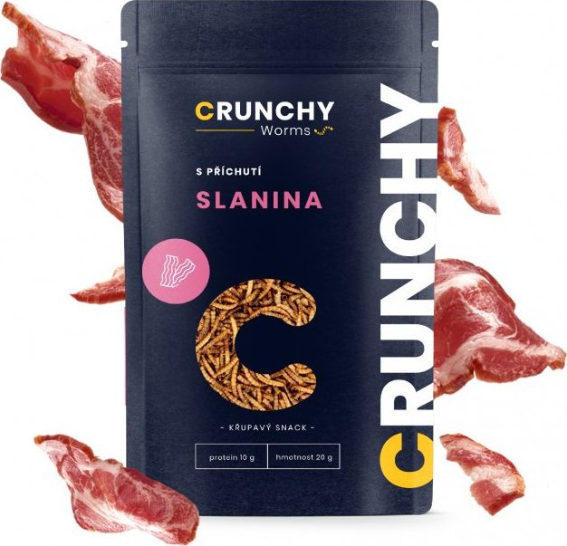 Crunchy Worms slanina 20 g od 99 Kč - Zbozi.cz