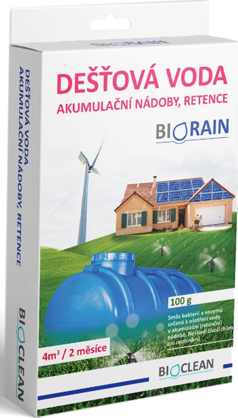 Bioclean BioRain bakterie na čištění dešťové vody od 69 Kč - Zbozi.cz