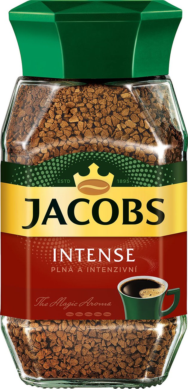 Jacobs Intense instantní 200 g od 179 Kč - Zbozi.cz