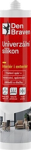 Den Braven Univerzální silikon 280 ml bílý od 89 Kč - Zbozi.cz