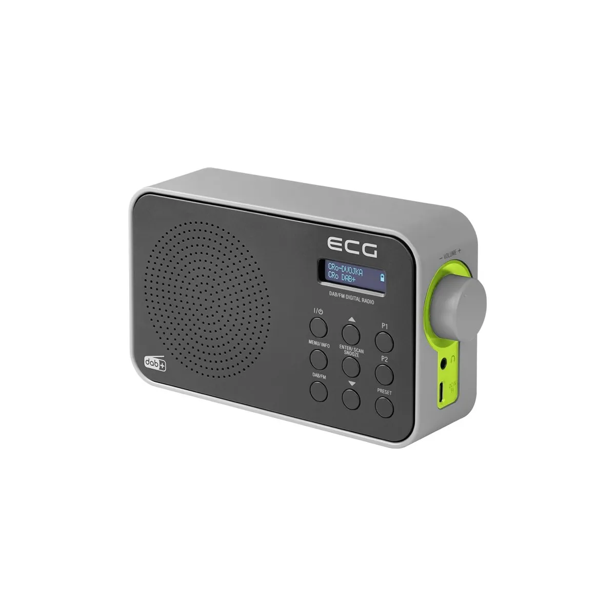 Foto Radiopřijímač ECG RD 110 DAB černý - Zbozi.cz