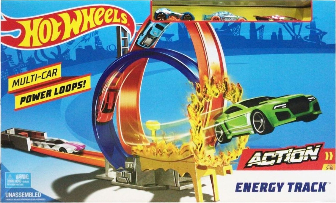 Hot Wheels Energy Track Action hrací set - Zbozi.cz