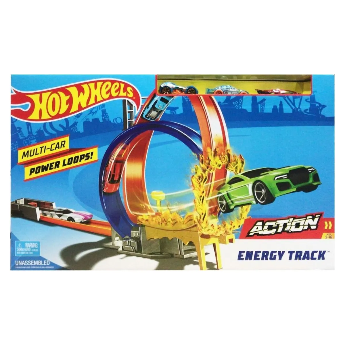 Foto Autodráha Hot Wheels Energy Track Action hrací set - Zbozi.cz