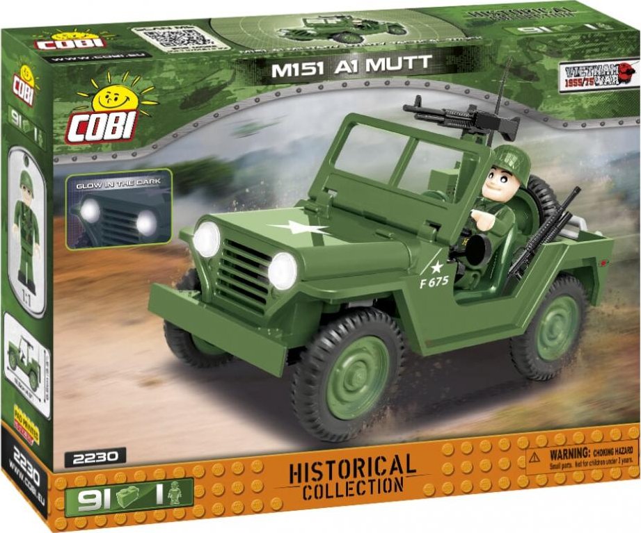 COBI Vietnam War 2230 M151 A1 Mutt - Zbozi.cz