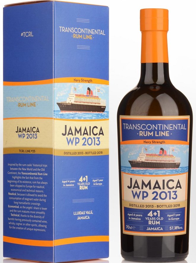 Transcontinental Rum Line Jamaica WP 2013 57,18 % 0,7 l od 2 162 Kč ...