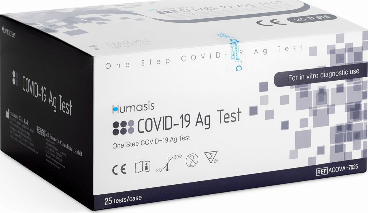 8 Recenzí Humasis Covid-19 Ag Test 25 ks - Zbozi.cz